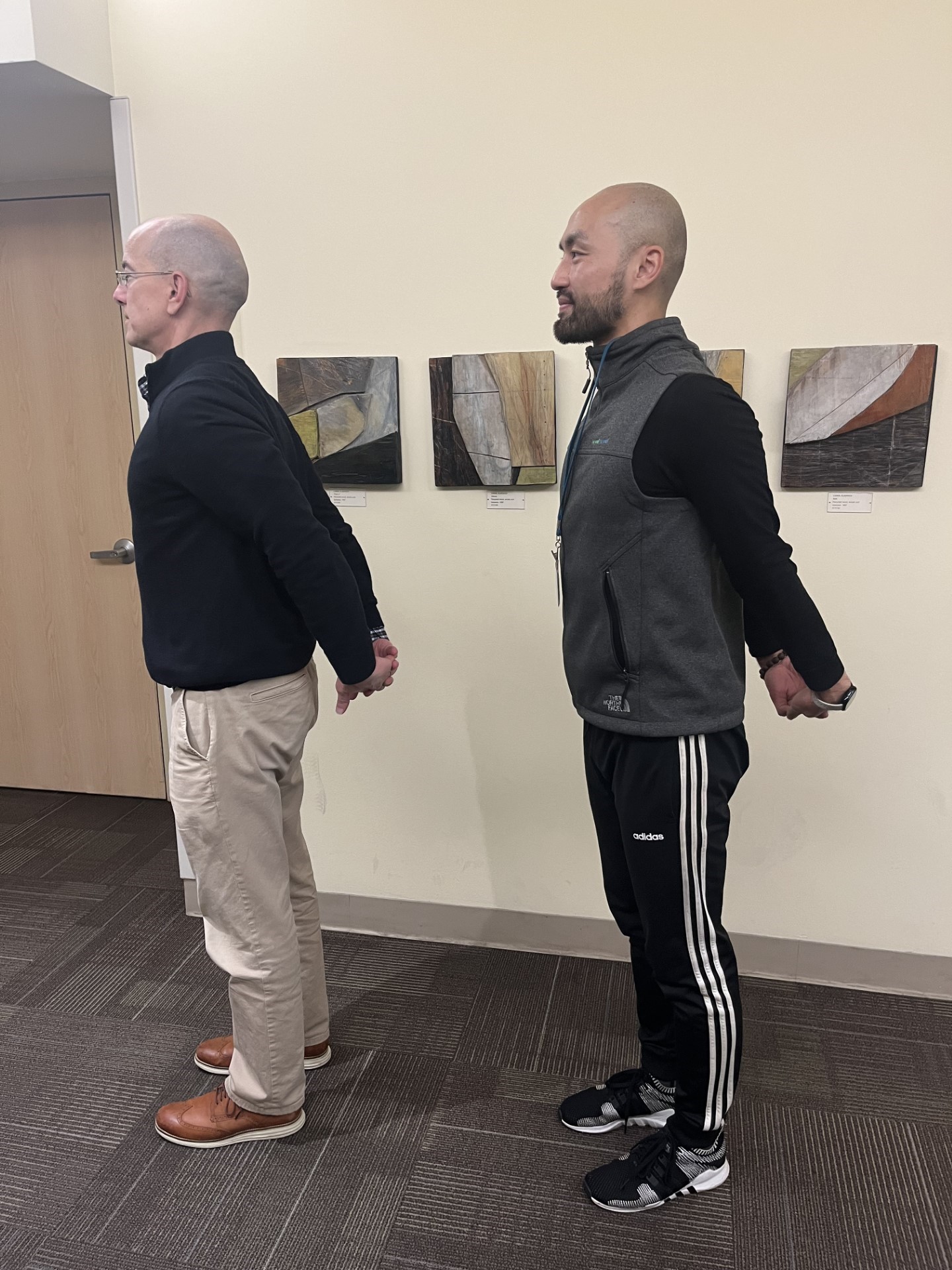 Standing Shoulder and Chest Stretch | Live Well Be Well