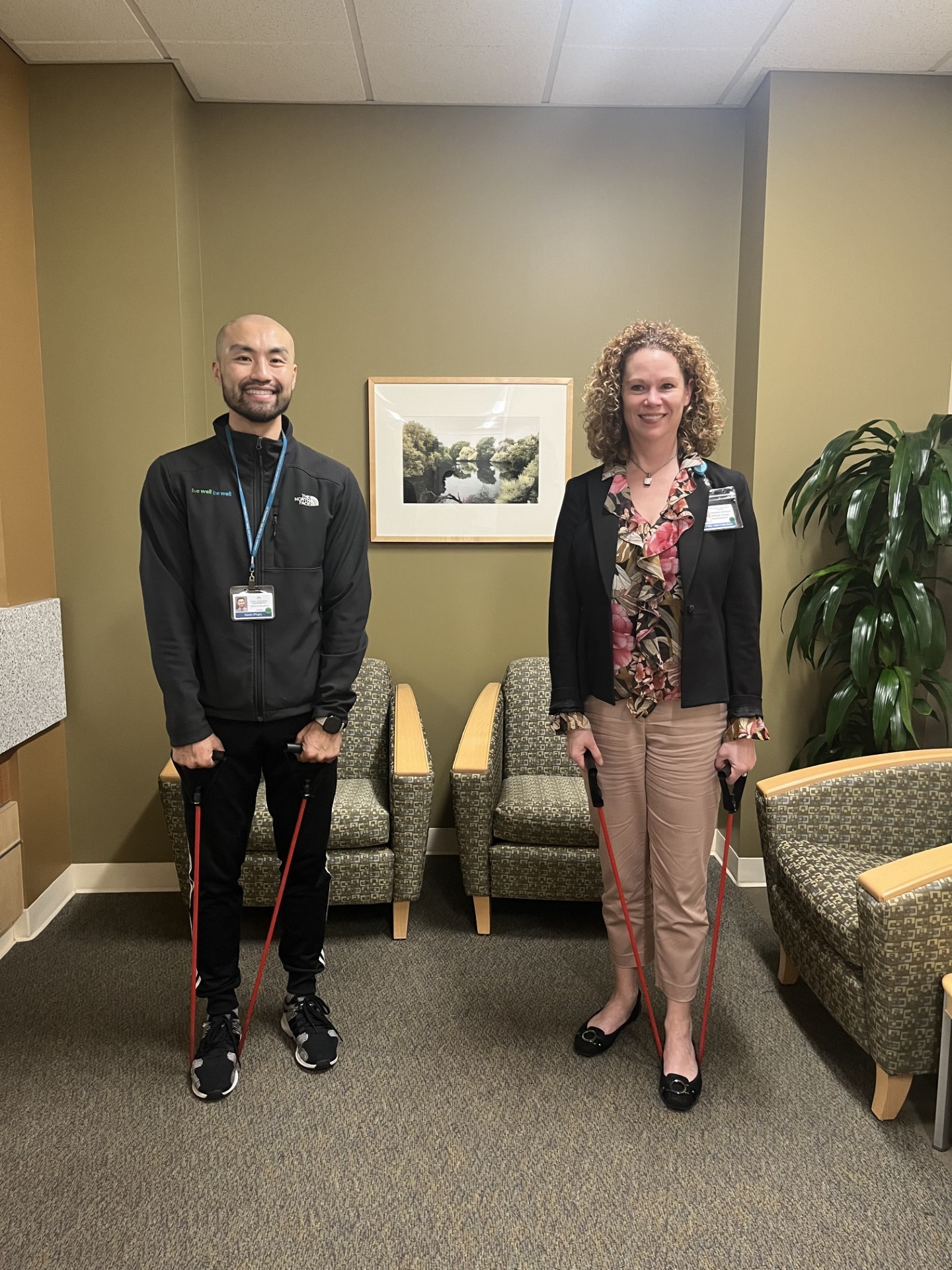 Resistance Band Upright Row – Live Well Be Well