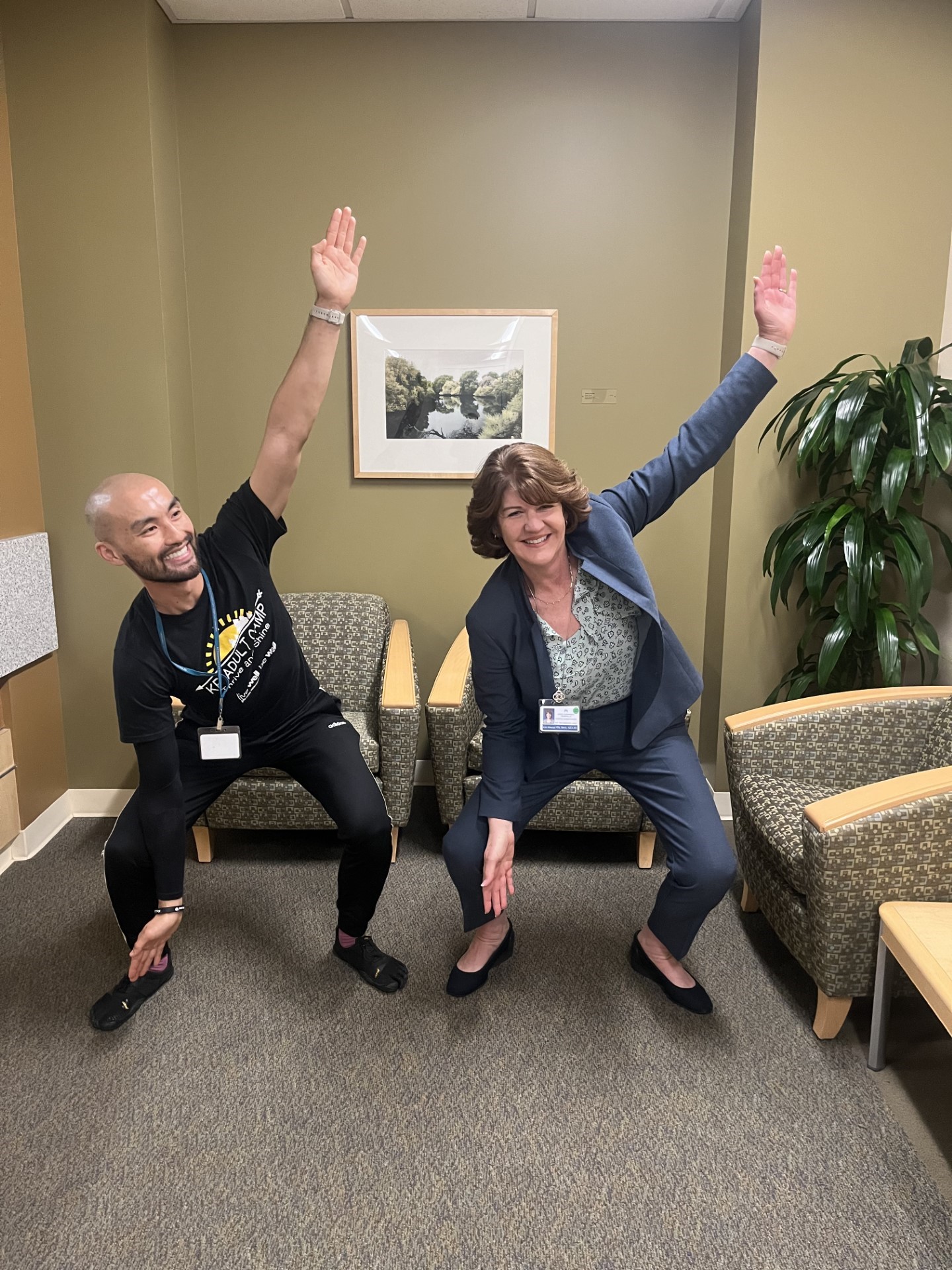 Squat and Reach – Live Well Be Well